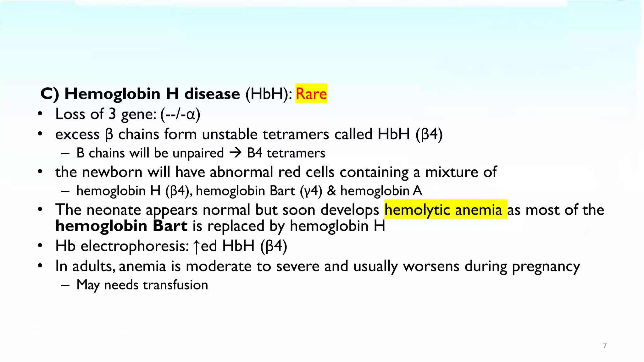 Thalassemia in OBGYN (July 2021) | PDF