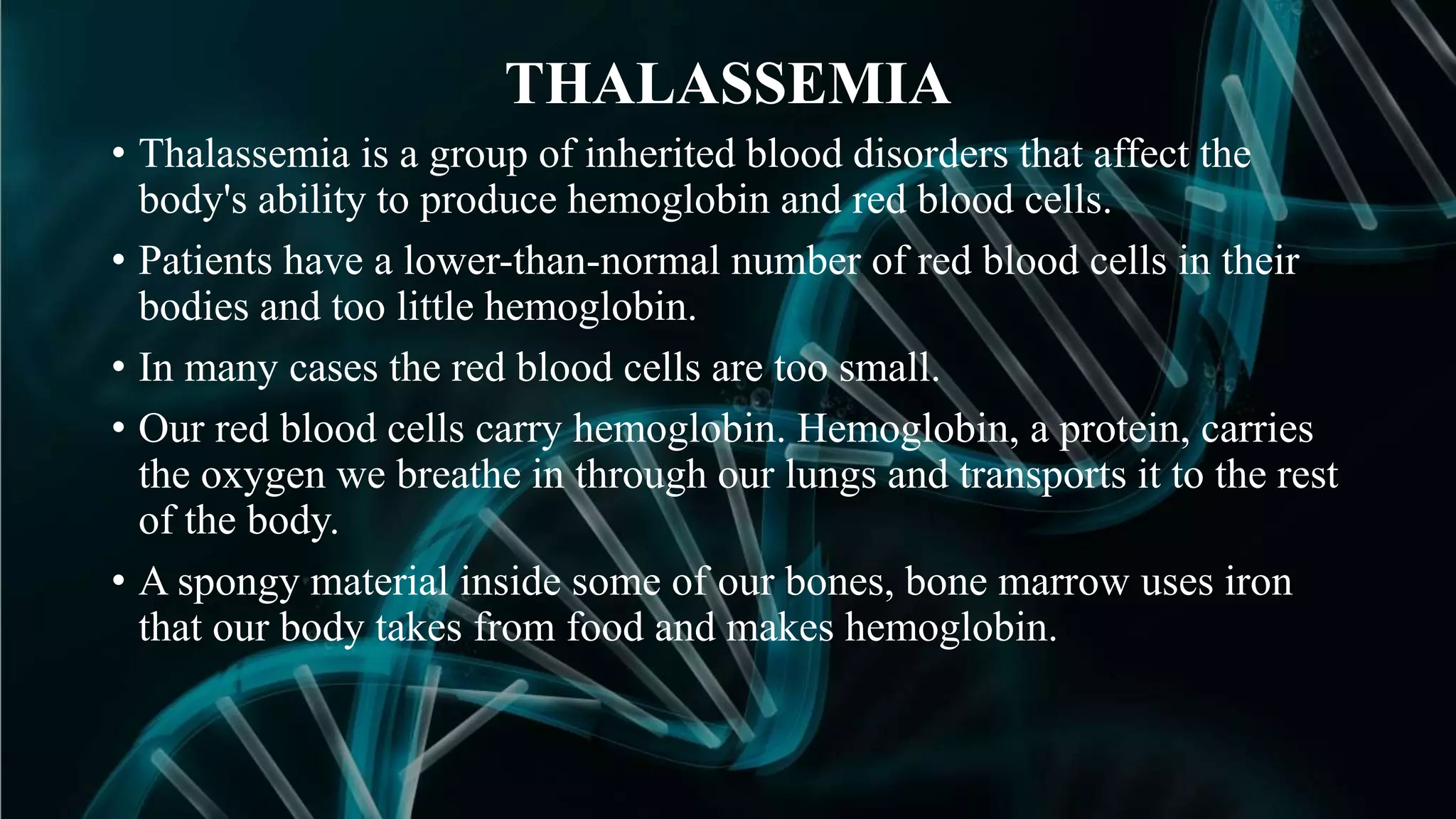 Thalassemia | PPTX