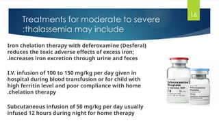Thalassemia -------------------------------------- | PPTX