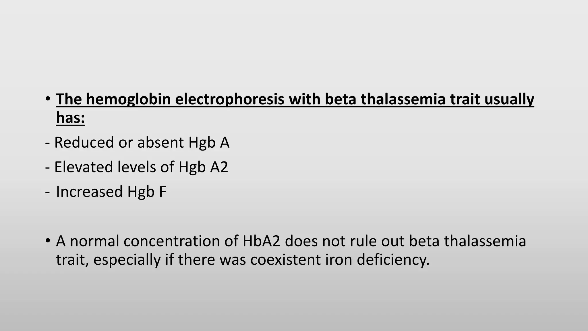 Thalassemia syndrome | PPTX