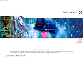 141118 Thales contributions and benefits | PPTX