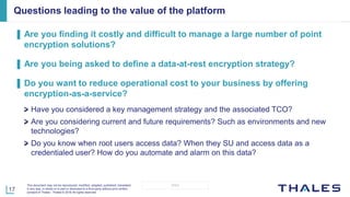 Thales e-Security corporate presentation | PPTX