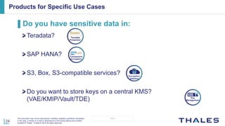 Thales e-Security corporate presentation | PPTX