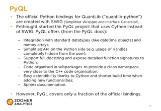 Python. Finance. Excel. - The Thalesians | PPT