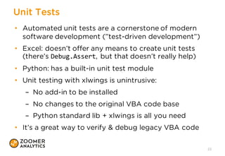 Python. Finance. Excel. - The Thalesians | PPT