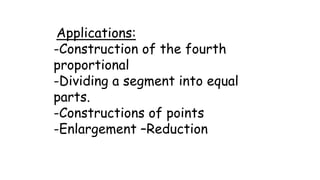 Thales Theorem-construction for grade 9 .ppt