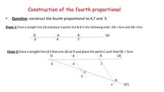 Thales Theorem-construction for grade 9 .ppt