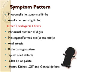 Thalidomide & its derivatives by Dr. Harmanjit Singh, Department of ...