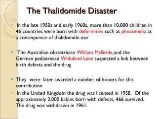 Thalidomide & its derivatives by Dr. Harmanjit Singh, Department of ...