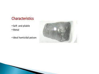 Thallium toxicity | PPTX