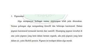 Thallophyta dan Spermatophyta diperairan.pptx