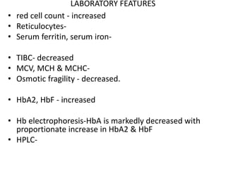 thalassemia and sickle cell disease | PPT
