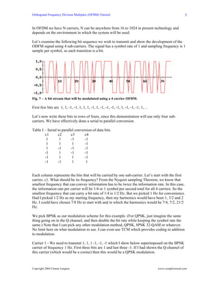 Tham khao ofdm tutorial | PDF
