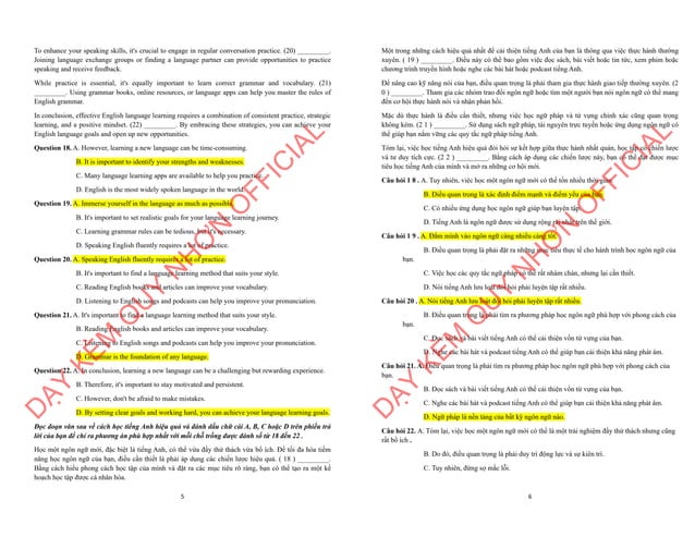 ĐỀ THAM KHẢO THEO MINH HỌA 2025 LUYỆN THI TỐT NGHIỆP TRUNG HỌC PHỔ THÔNG MÔN TIẾNG ANH (ĐỀ 1-10).pdf