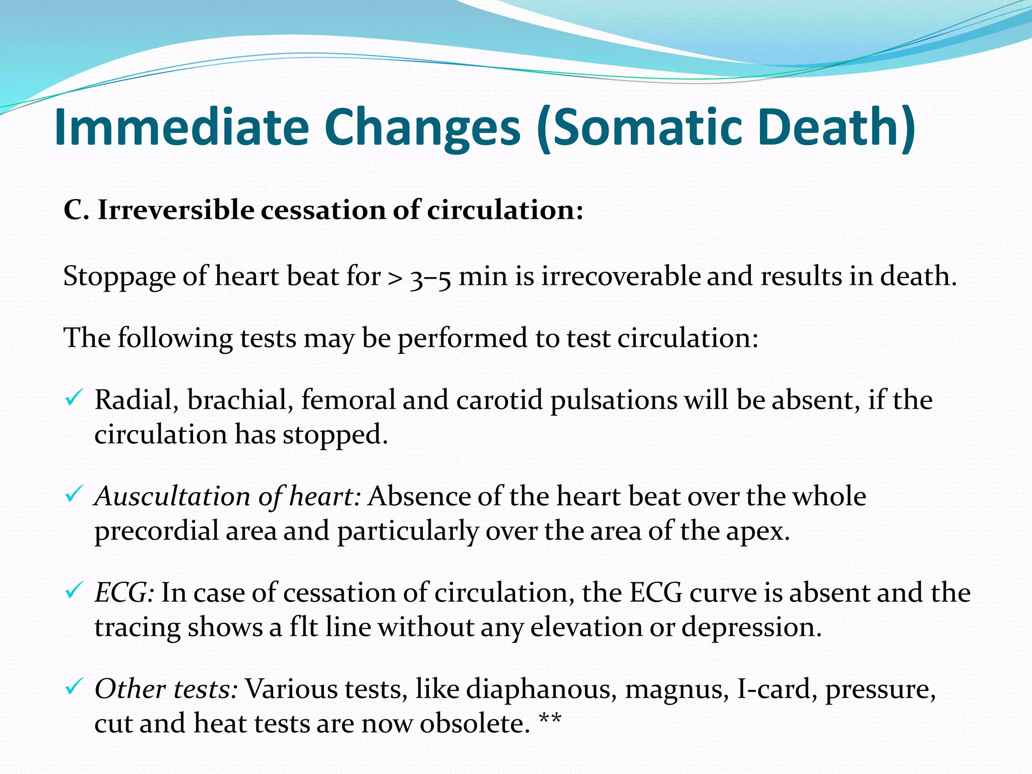 Thanatology / Forensic Medicine | PPTX