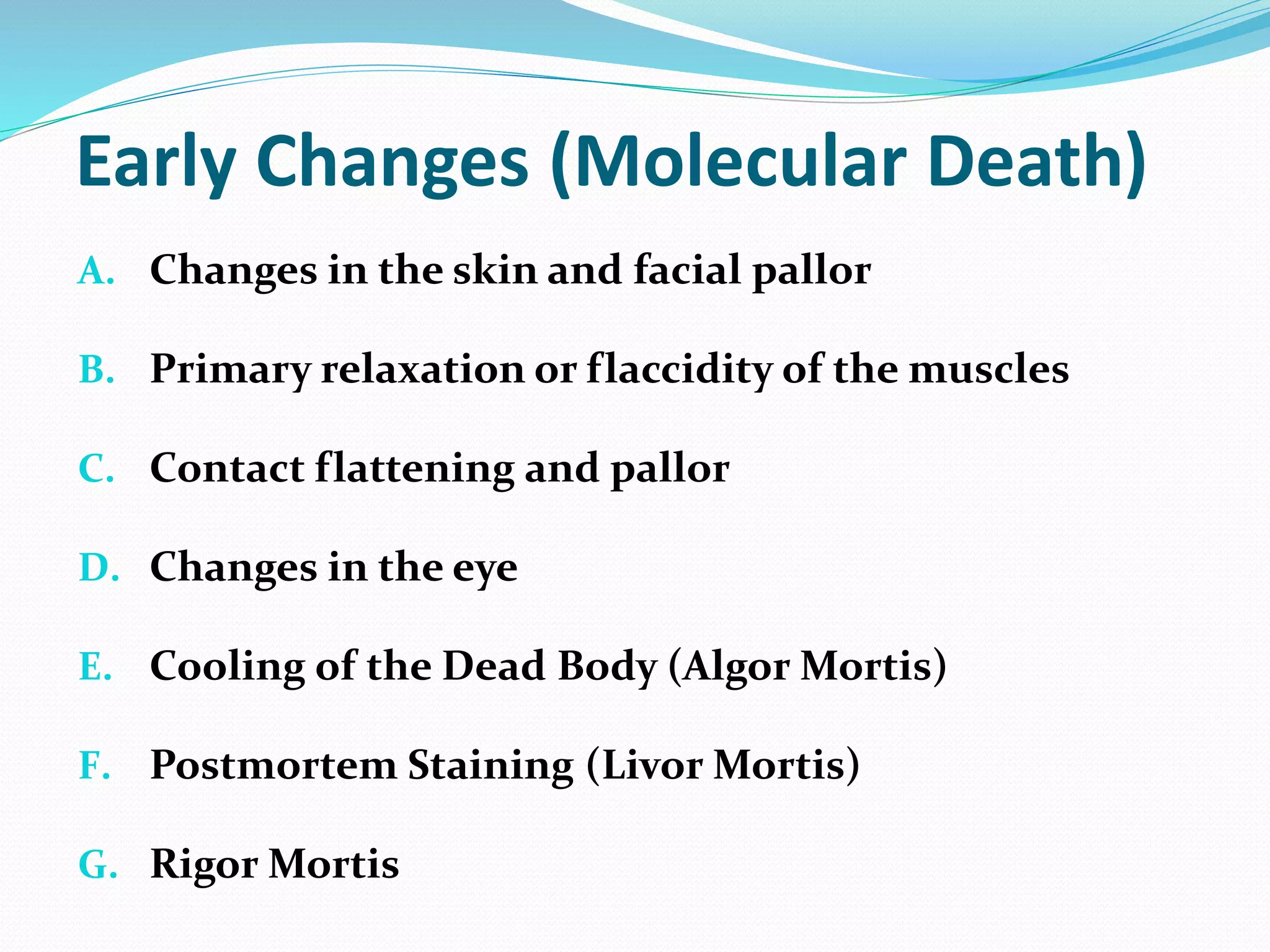 Thanatology / Forensic Medicine | PPTX