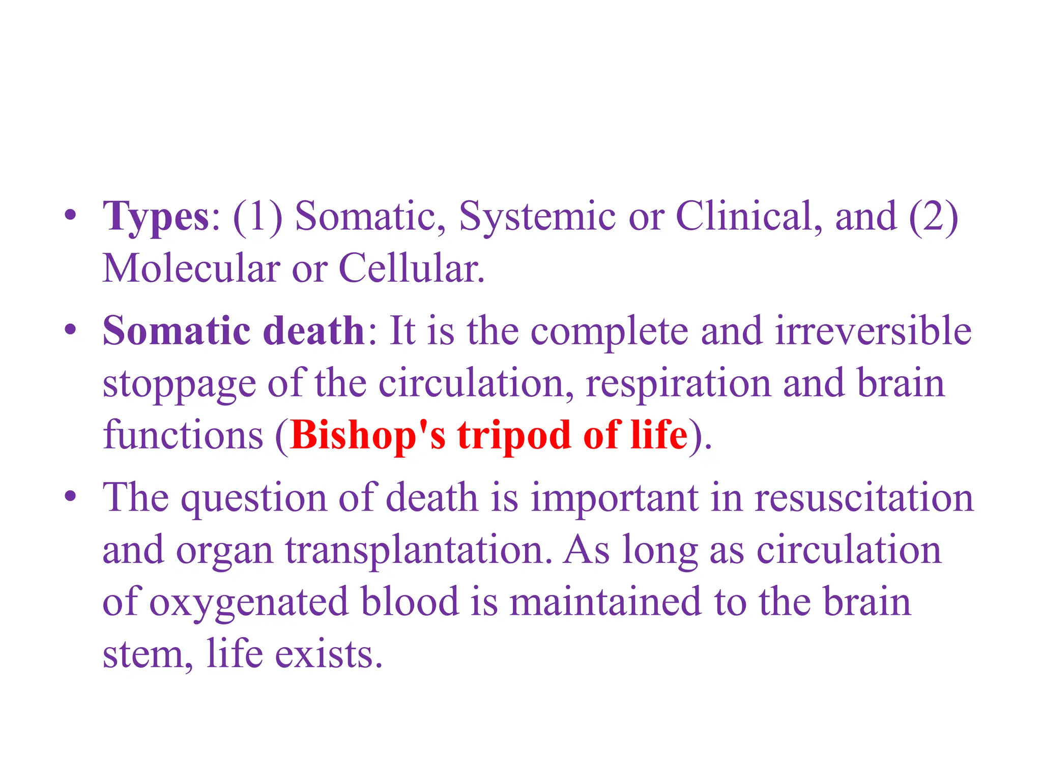 Thanatology & Post-Mortem Changes forensic medicine and toxicology | PDF