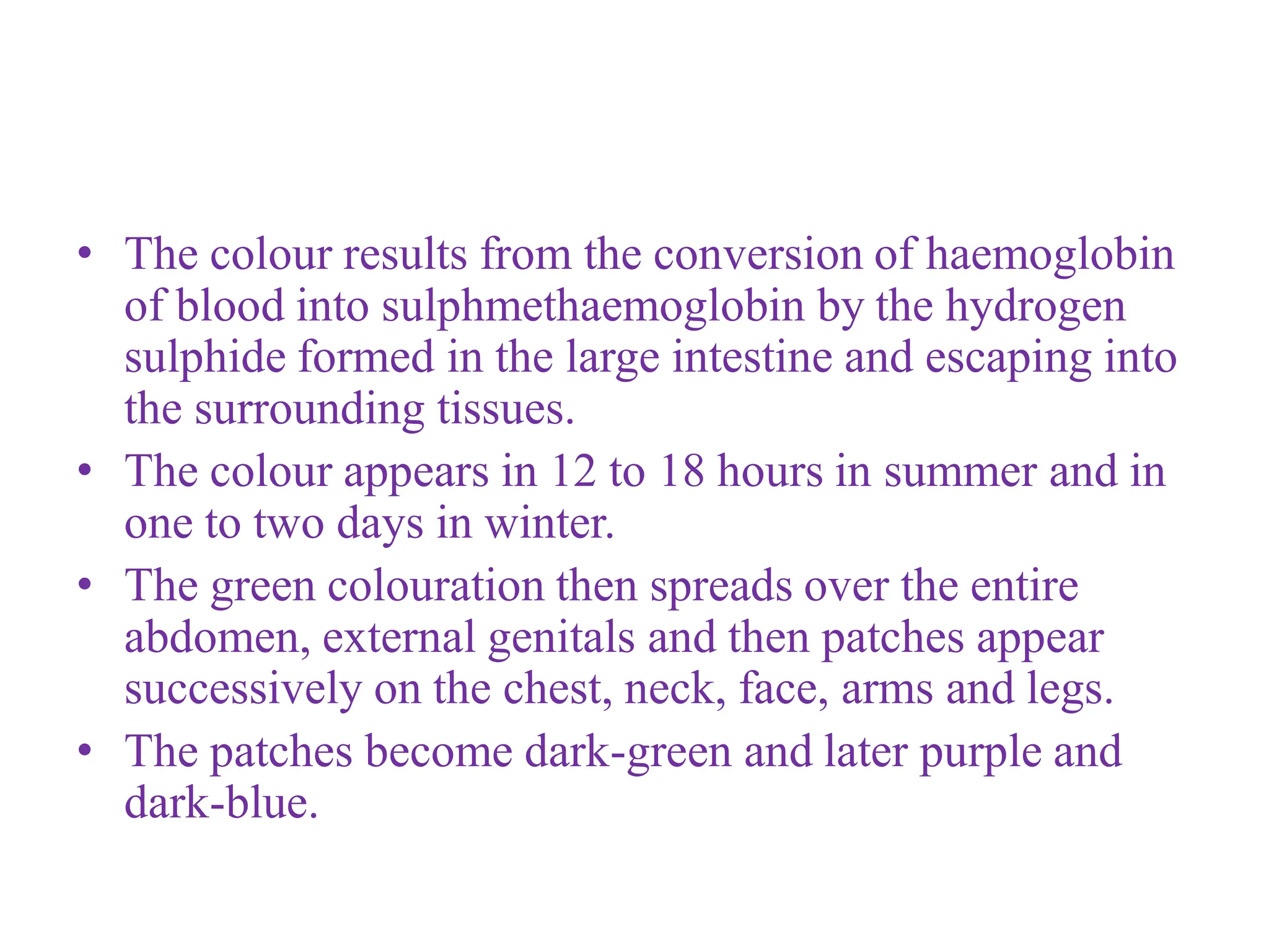Thanatology & Post-Mortem Changes forensic medicine and toxicology | PDF