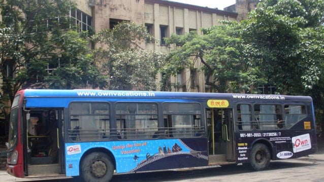 Thane City Bus Advertising - Advertising on TMT Thane Buses ...