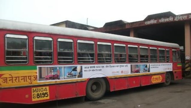 Thane City Bus Advertising - Advertising on TMT Thane Buses ...