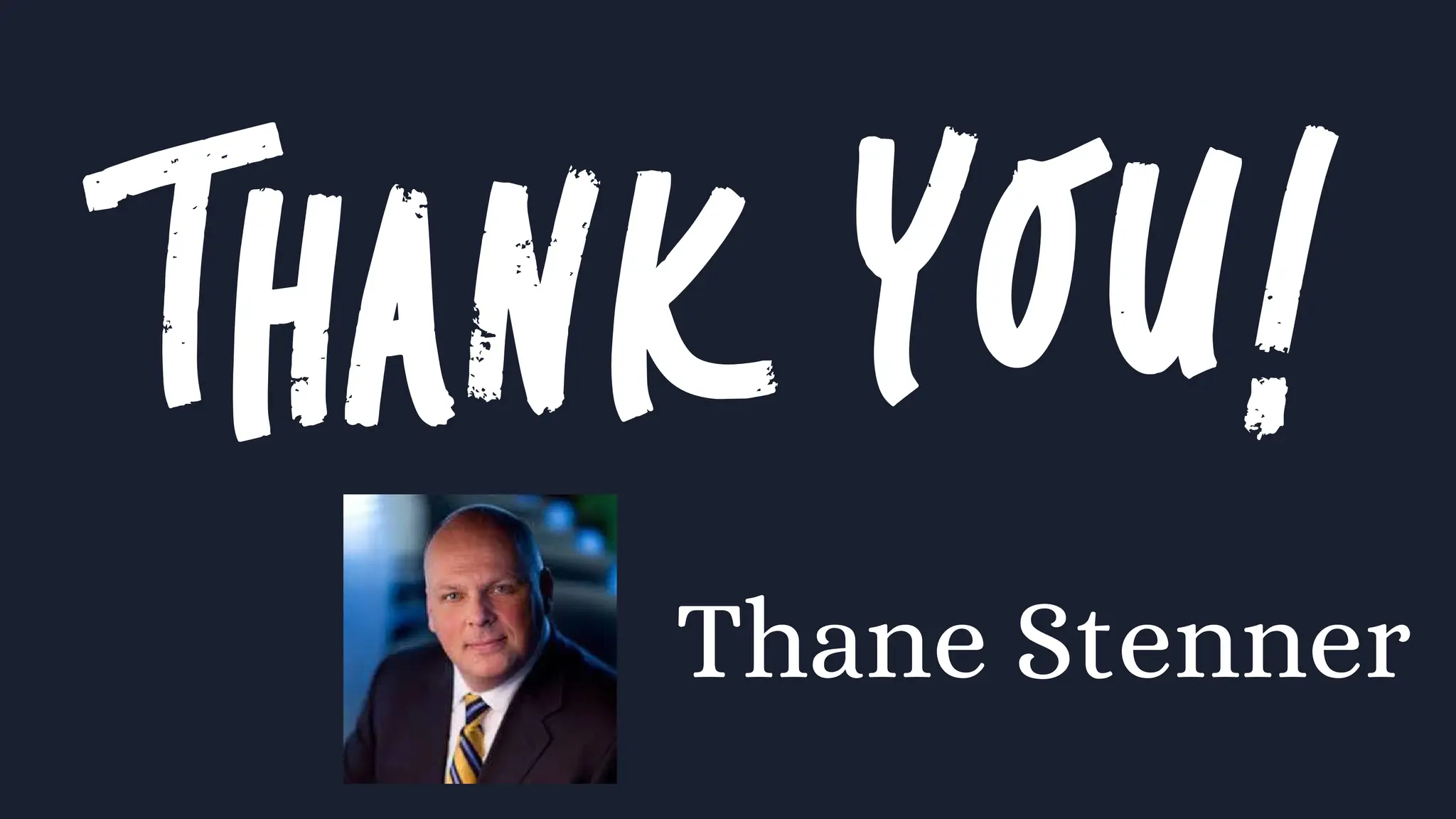 Thane Stenner - An International Leader | PDF