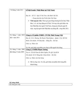 Thang curriculum vitae | DOC