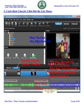 huong dan su dung proshow gold 5.0 thanhblog.info