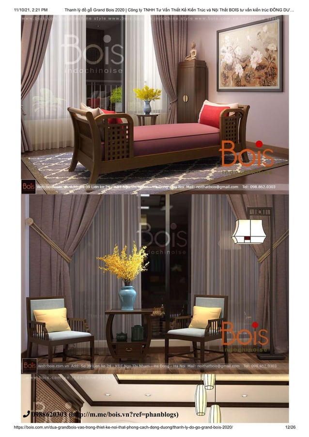 Thanh lý đồ gỗ bois indochine | PDF