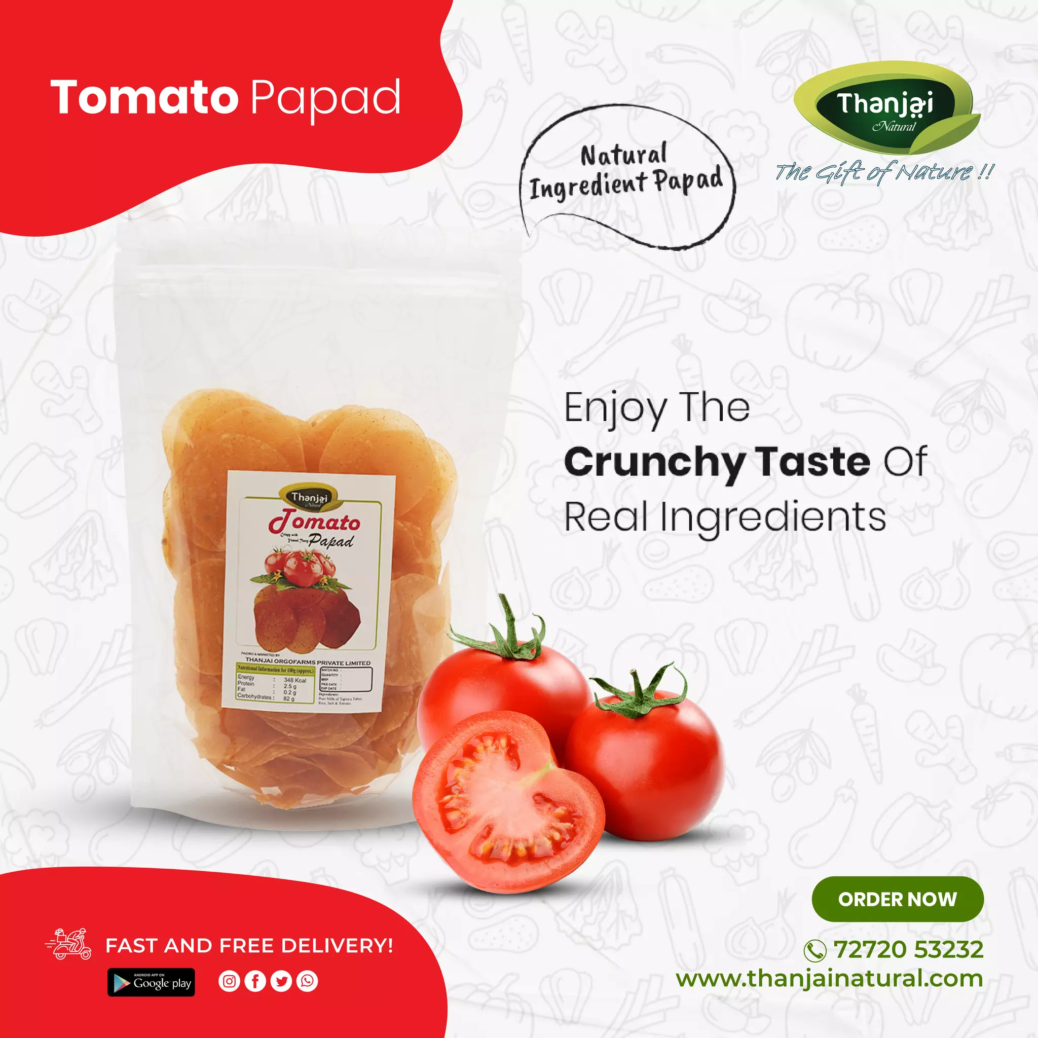 Thanjai natural papad | PDF