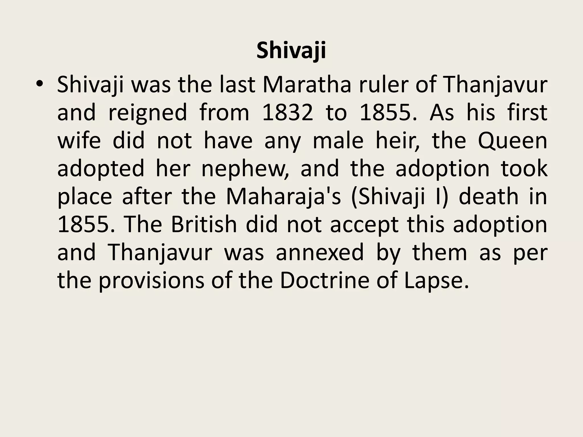 Thanjavur Maratha Kingdom.ppt
