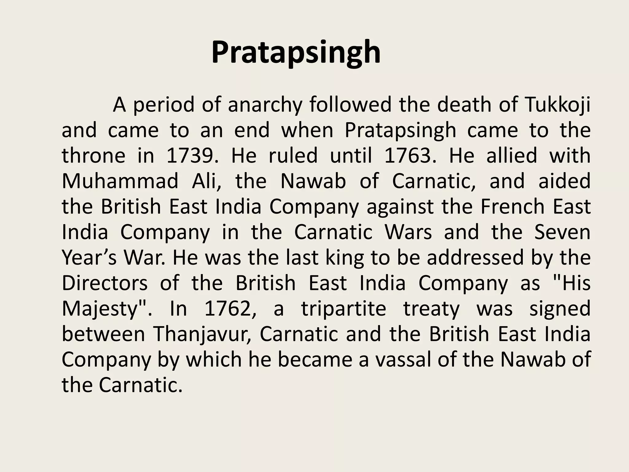 Thanjavur Maratha Kingdom.ppt