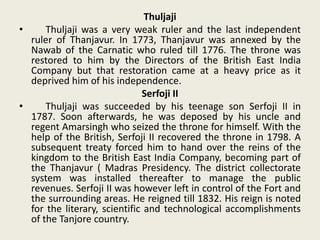 Thanjavur Maratha Kingdom.ppt