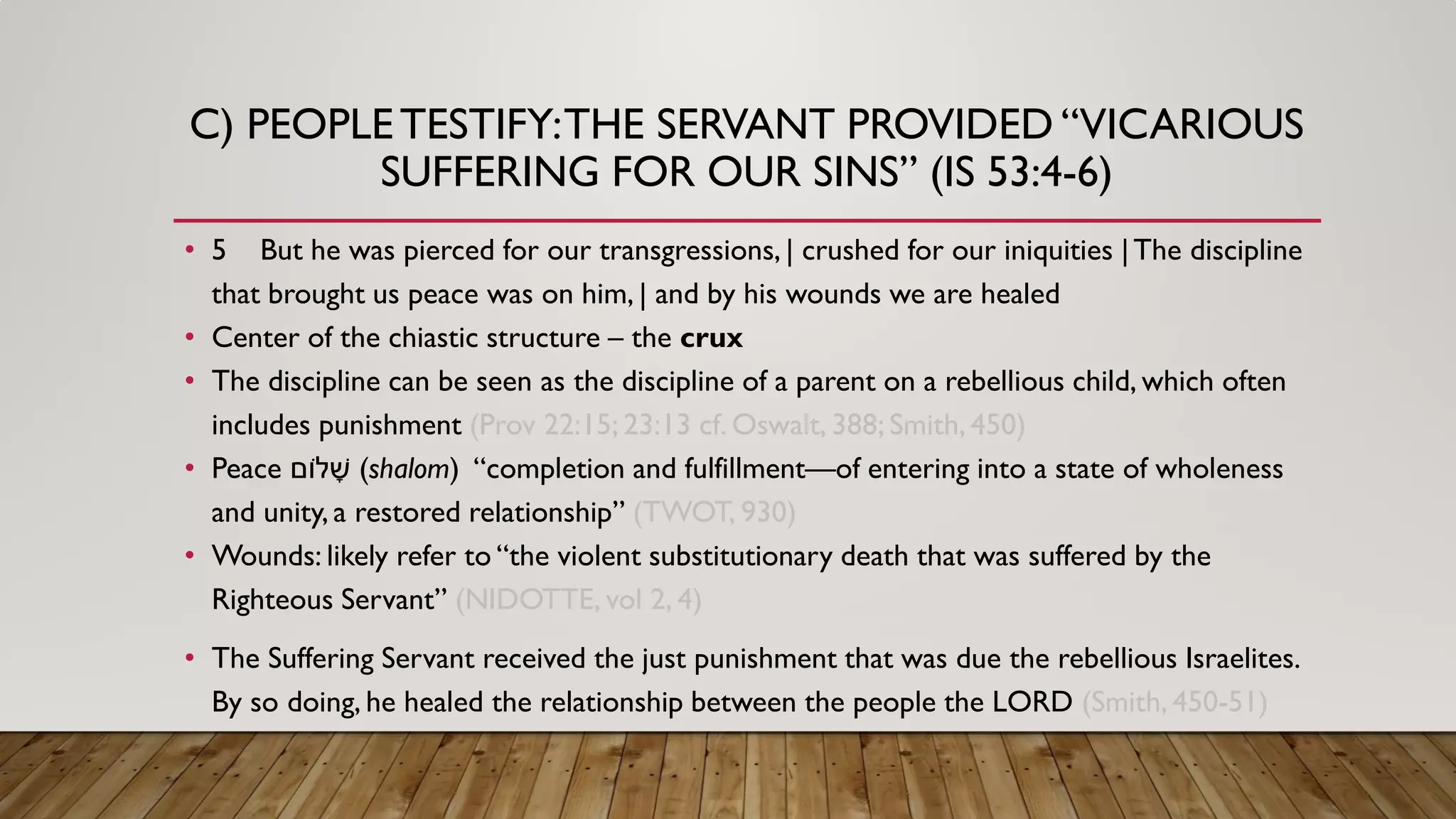 Isaiah 53 (Is 52:13-53:12) Bible Study Slideshow | PDF