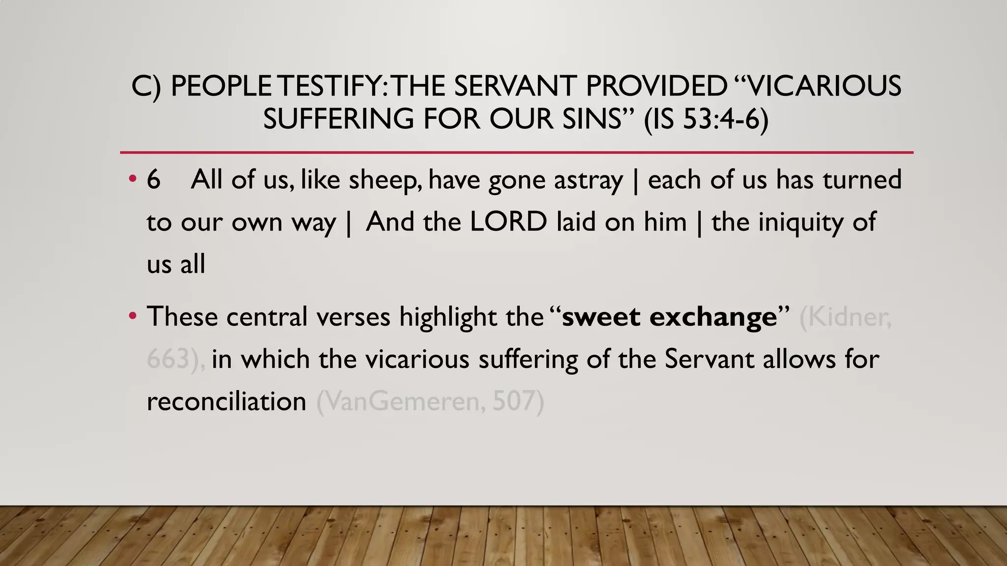 Isaiah 53 (Is 52:13-53:12) Bible Study Slideshow | PDF