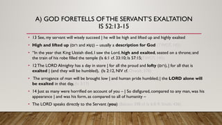 Isaiah 53 (Is 52:13-53:12) Bible Study Slideshow | PDF