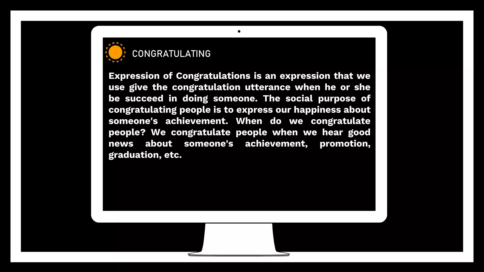 Thanking, Complementing, and Congratulating - English for Interpersonal ...