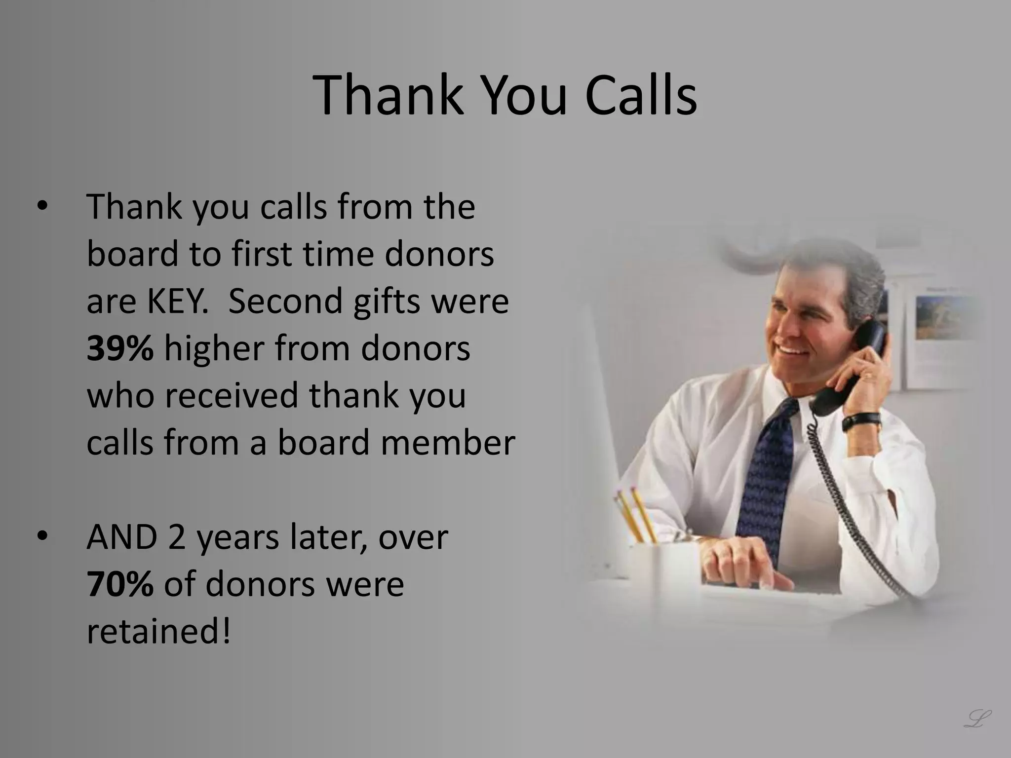 Thanking Donors | PPTX