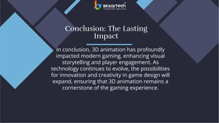 The Importance of 3D animation in Gaming Industry | PDF