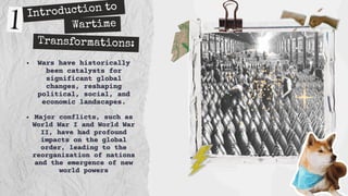 social science 10 wartime transformation | PDF