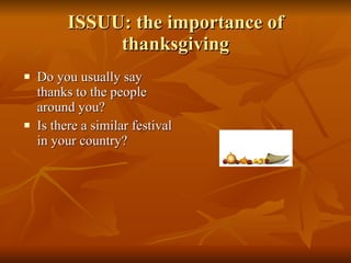 Thanksgiving | PPT