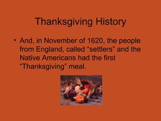 Thanksgiving | PPT