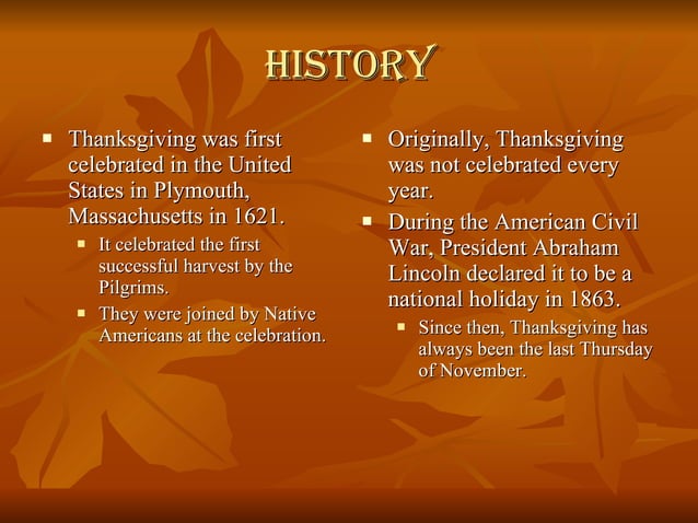 Thanksgiving | PPT