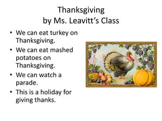 Thanksgiving | PPTX