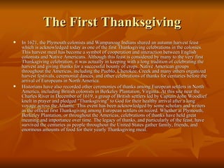 Thanksgiving | PPT