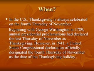Thanksgiving | PPT