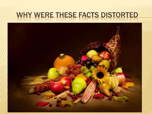 Thanksgiving Myths | PPT | Free Download