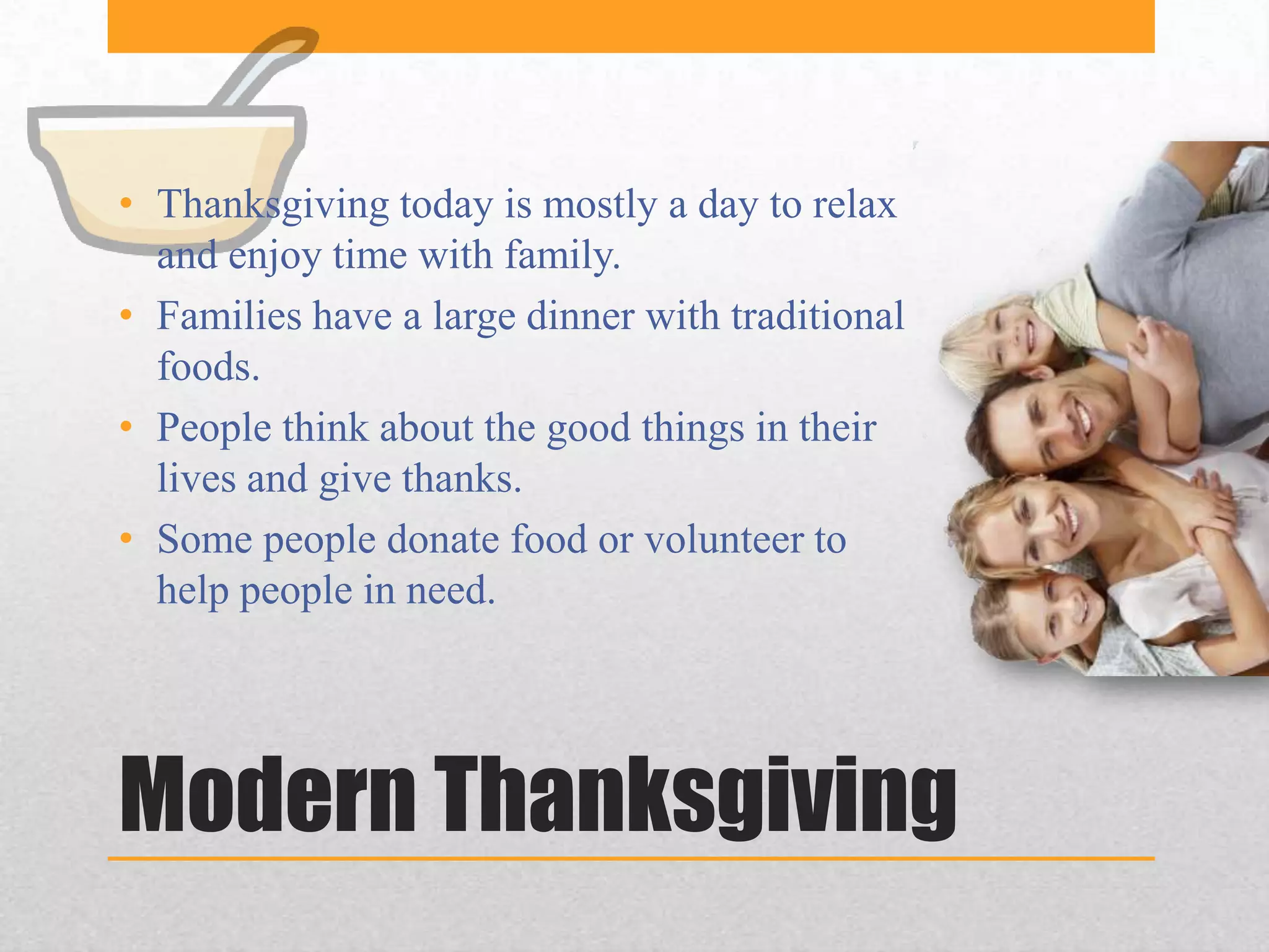 ThankGiving - Présentation | PPT