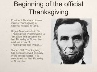Thanksgiving | PPT