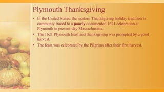 Thanksgiving | PPTX