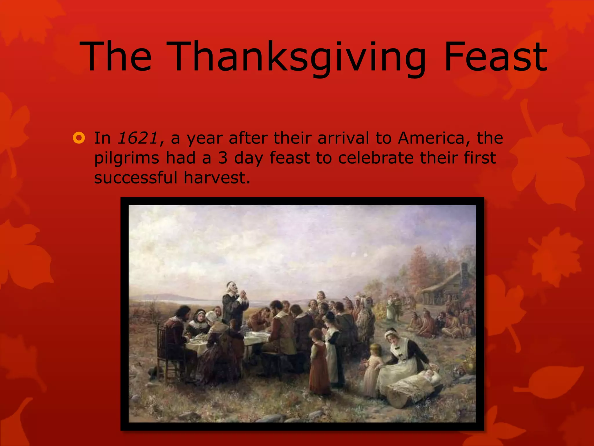 History of Thanksgiving | PPTX